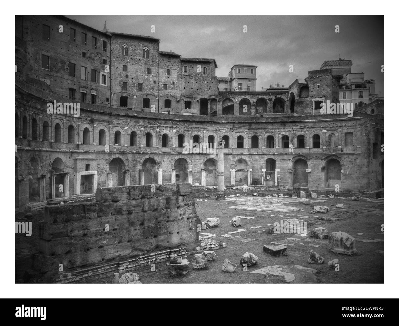Ancient roman ruins Cut Out Stock Images & Pictures - Alamy
