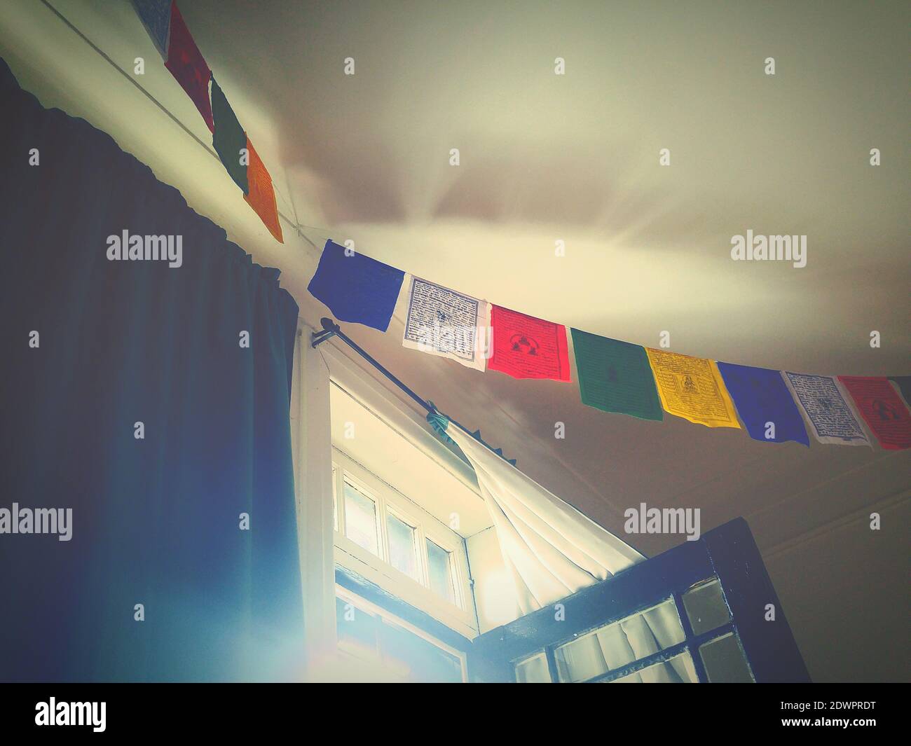 Flags Hanging Ceiling High Resolution Stock Photography and Images - Alamy
