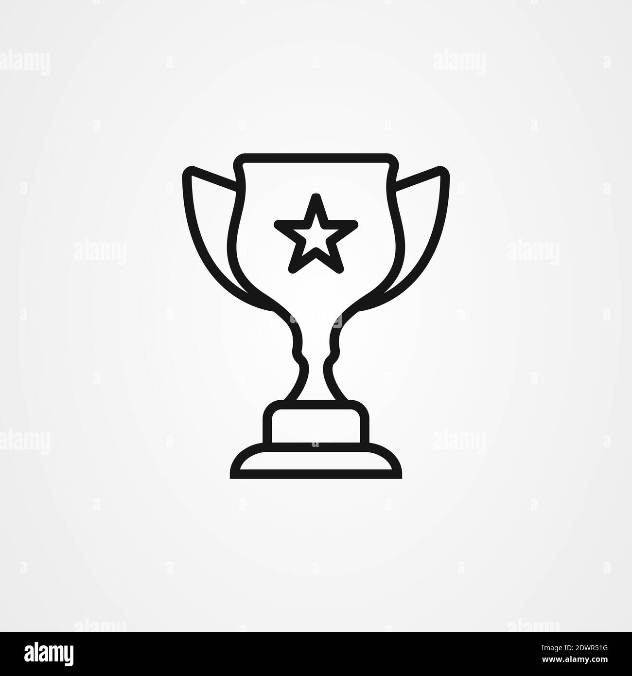 Trophy outline hi-res stock photography and images - Alamy