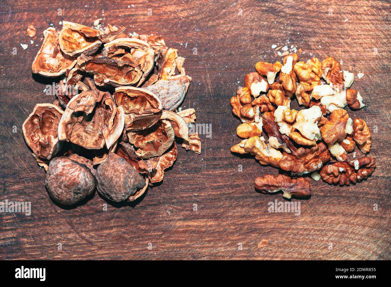 Peeled walnut kernels .Fresh and nutritious, having rich proteins Stock ...