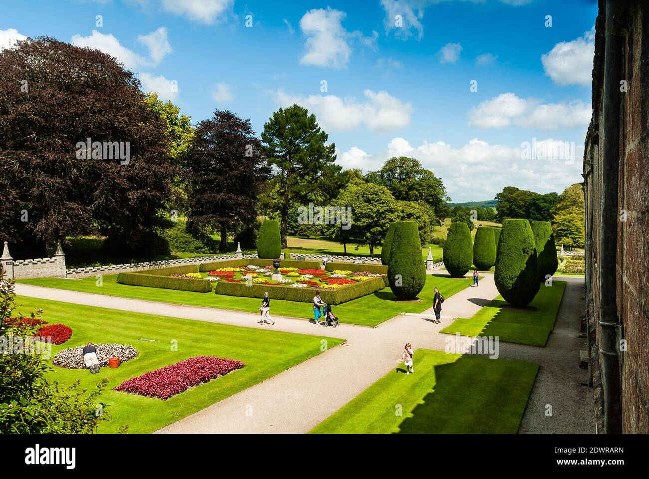 Lanhydrock House and Gardens Stock Photo - Alamy