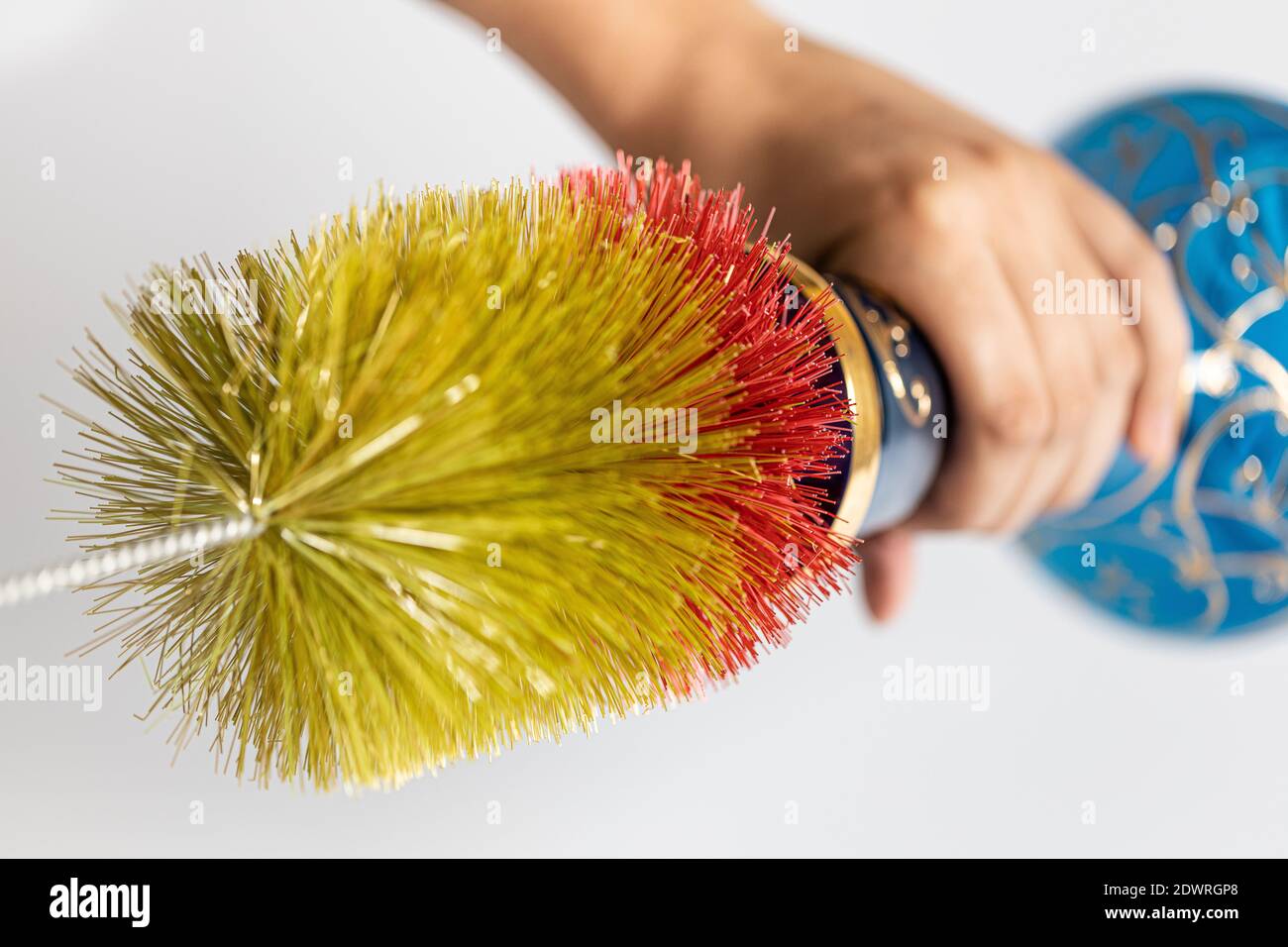 Steps to clean your hookah with cleaning set Stock Photo - Alamy