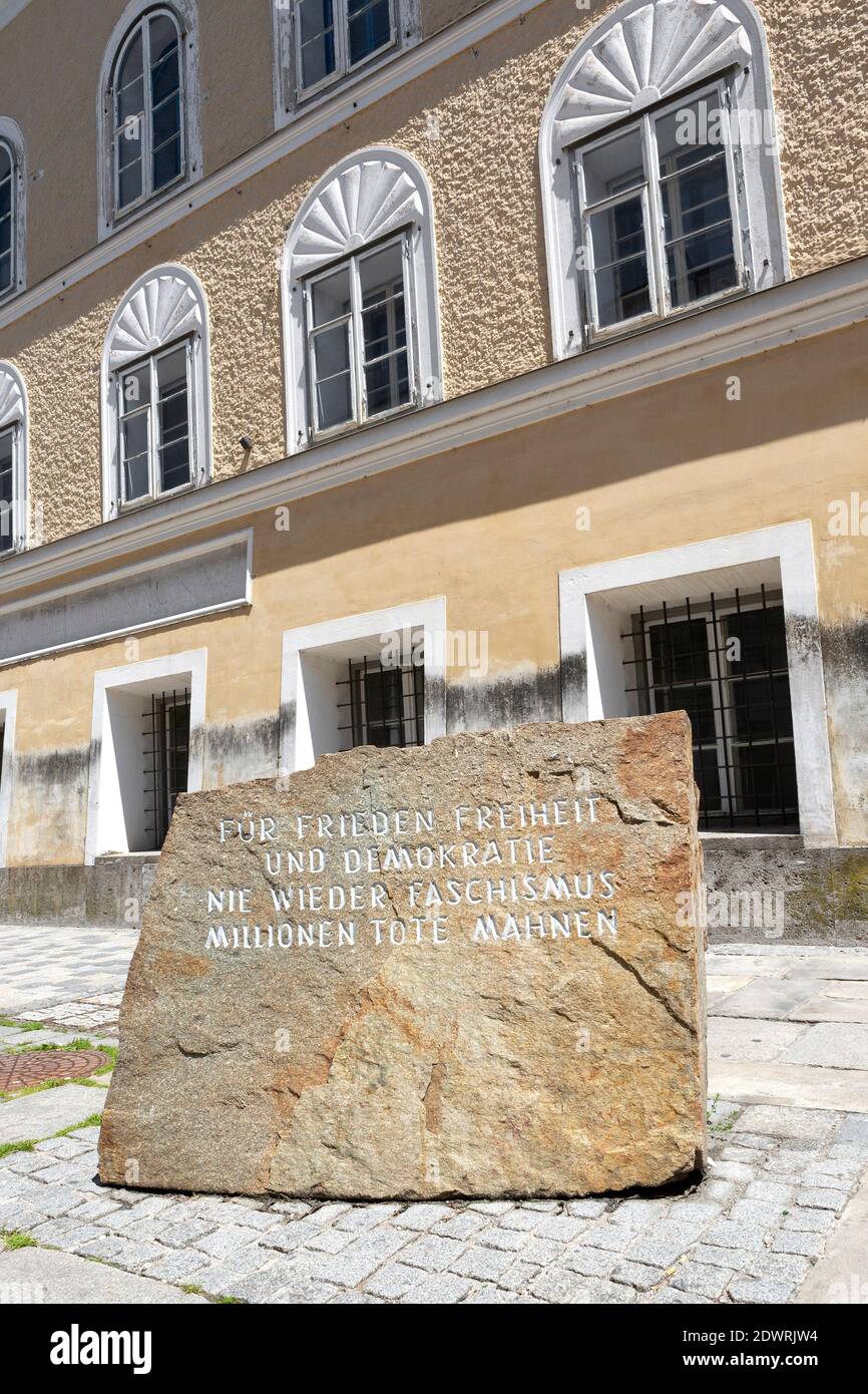 Birth Place Adolf Hitler Braunau High Resolution Stock Photography and ...