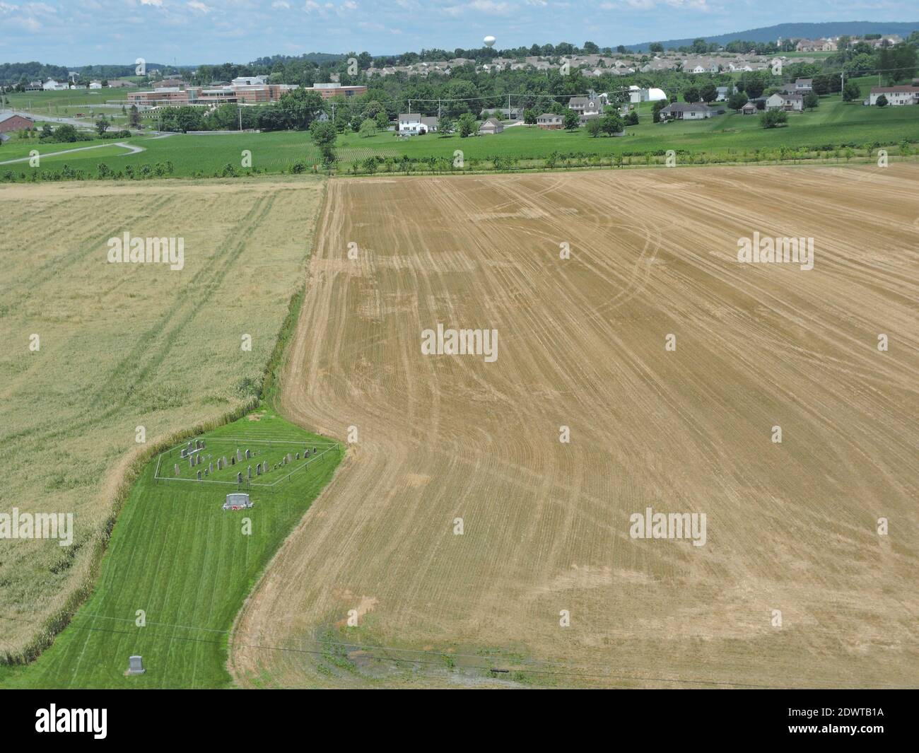 Indiana farm aerial hi-res stock photography and images - Alamy