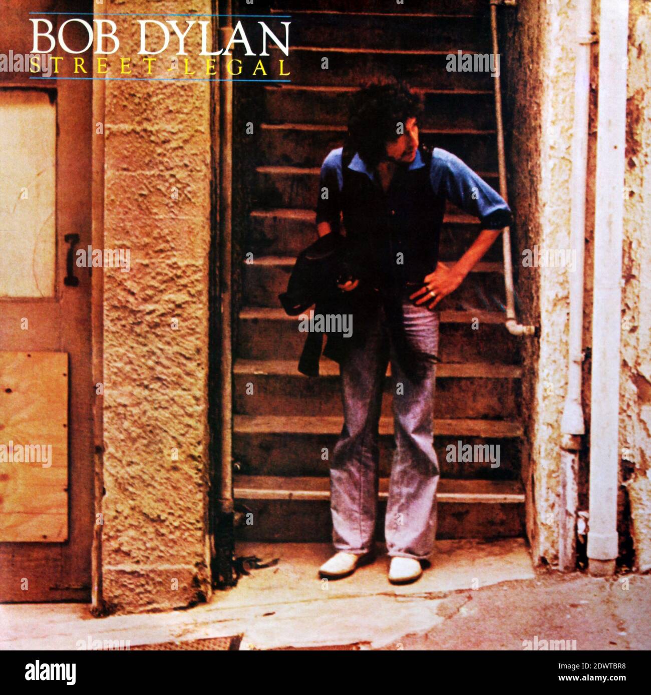 Bob Dylan: 1978. LP front cover: Street - Legal Stock Photo - Alamy