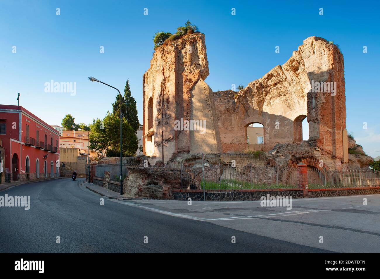 The Temple of Venus' in the gulf of Baia, Baia, Campi Flegrei ...