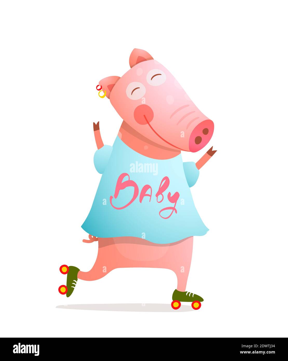 Children sporting Stock Vector Images - Alamy