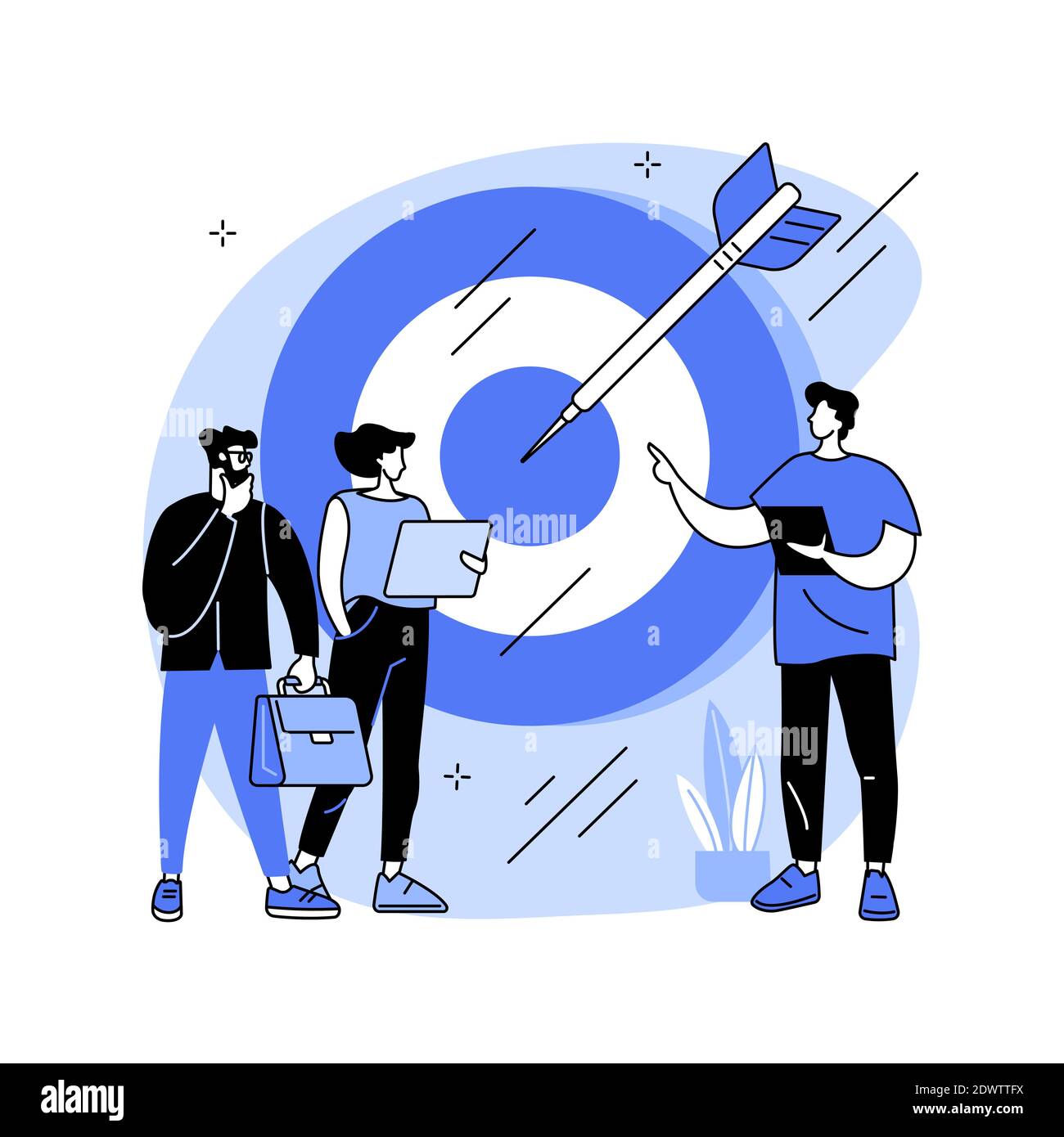 Internal marketing abstract concept vector illustration Stock Vector ...