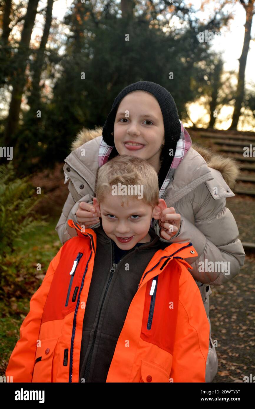 Ear Child Pulling High Resolution Stock Photography and Images - Alamy