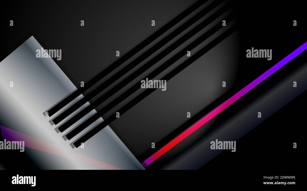 Technology background design. Vector illustration of overlapping ...