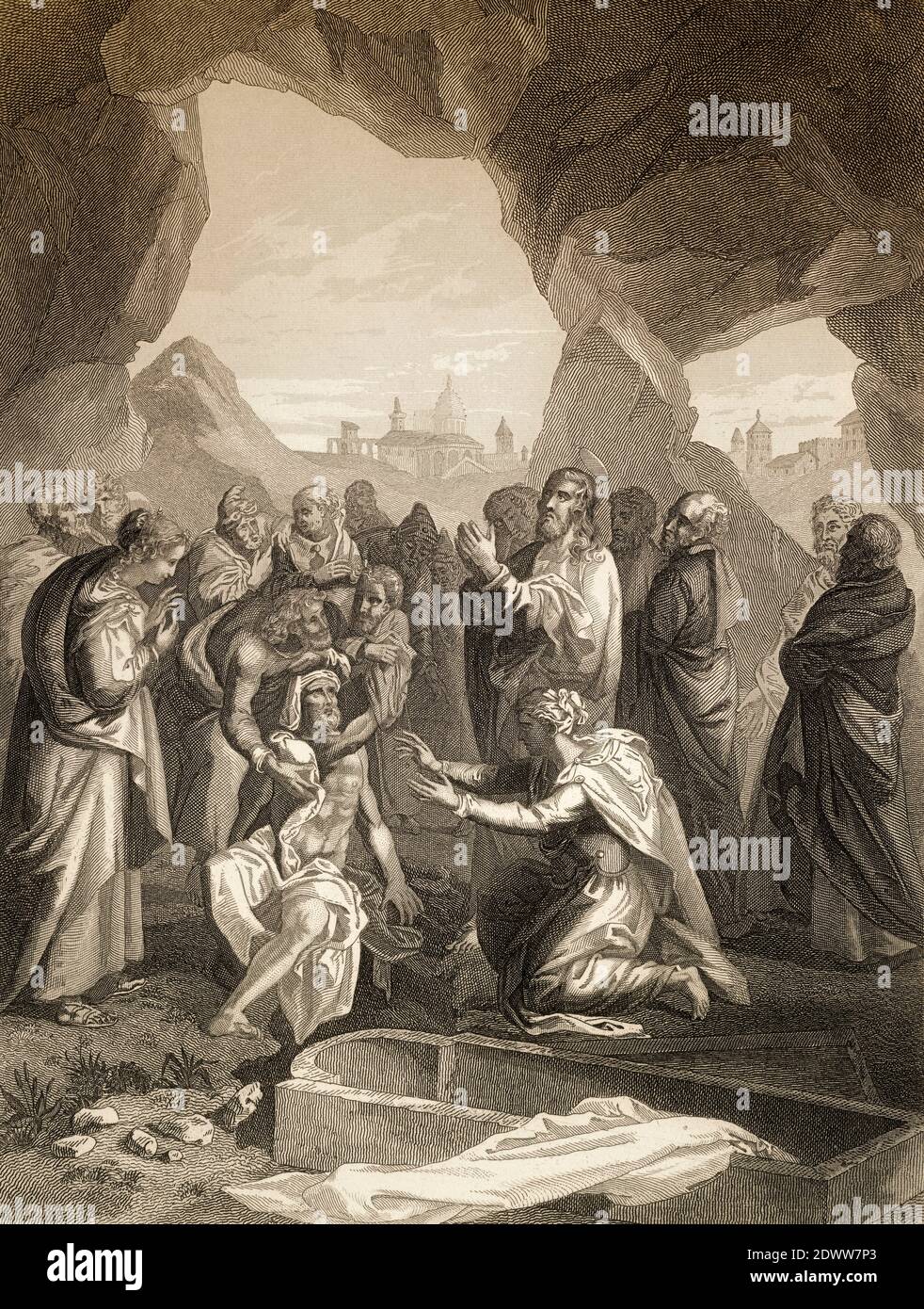 Lazarus jesus hi-res stock photography and images - Alamy