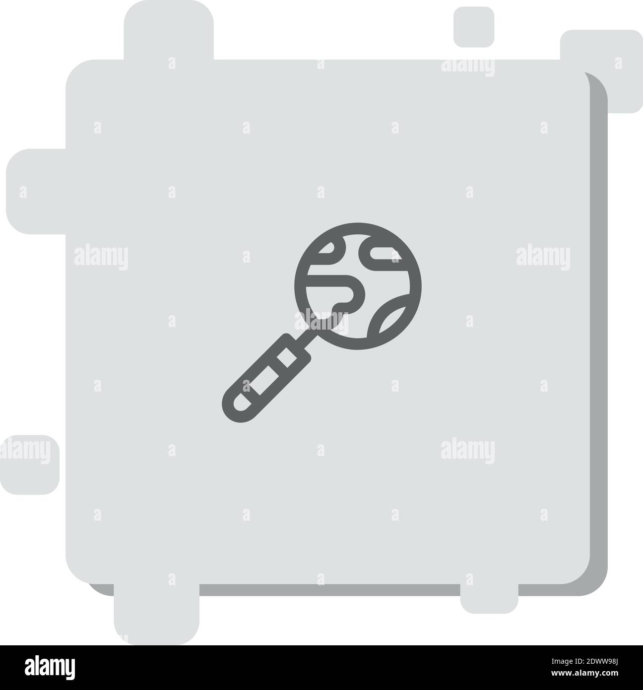 research vector icon modern simple vector illustration Stock Vector ...