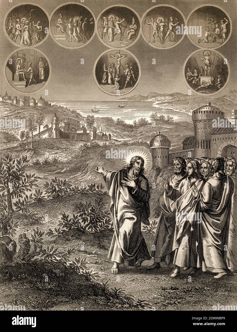 Jesus predicts his crucifixion hi-res stock photography and images - Alamy