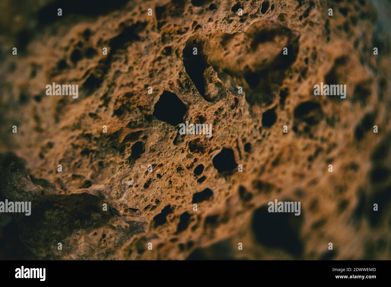 abstract texture of wet stone from inside a dark cave Stock Photo - Alamy