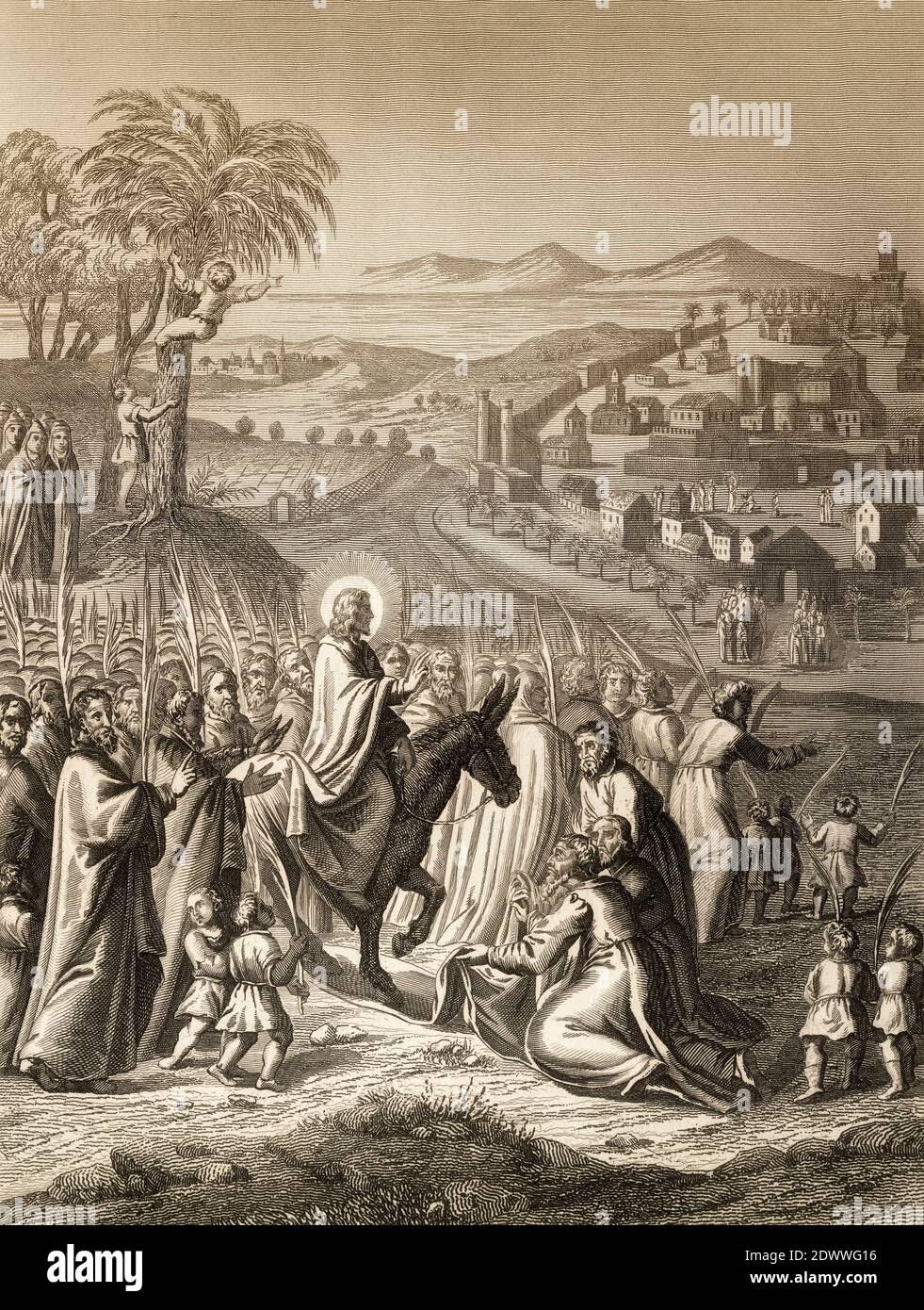 Jesus triumphal entry hi-res stock photography and images - Alamy