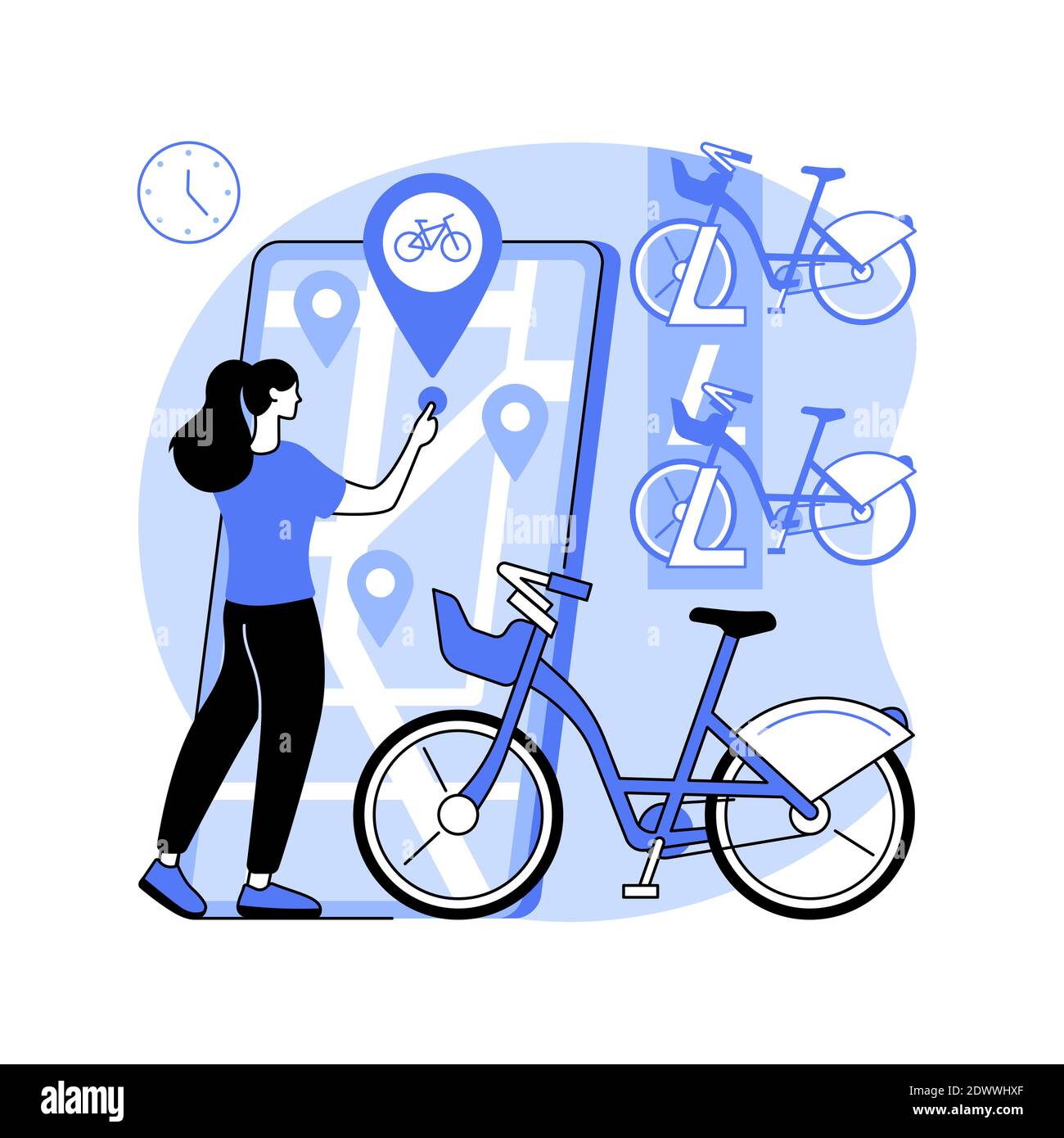 Bike program Stock Vector Images - Alamy