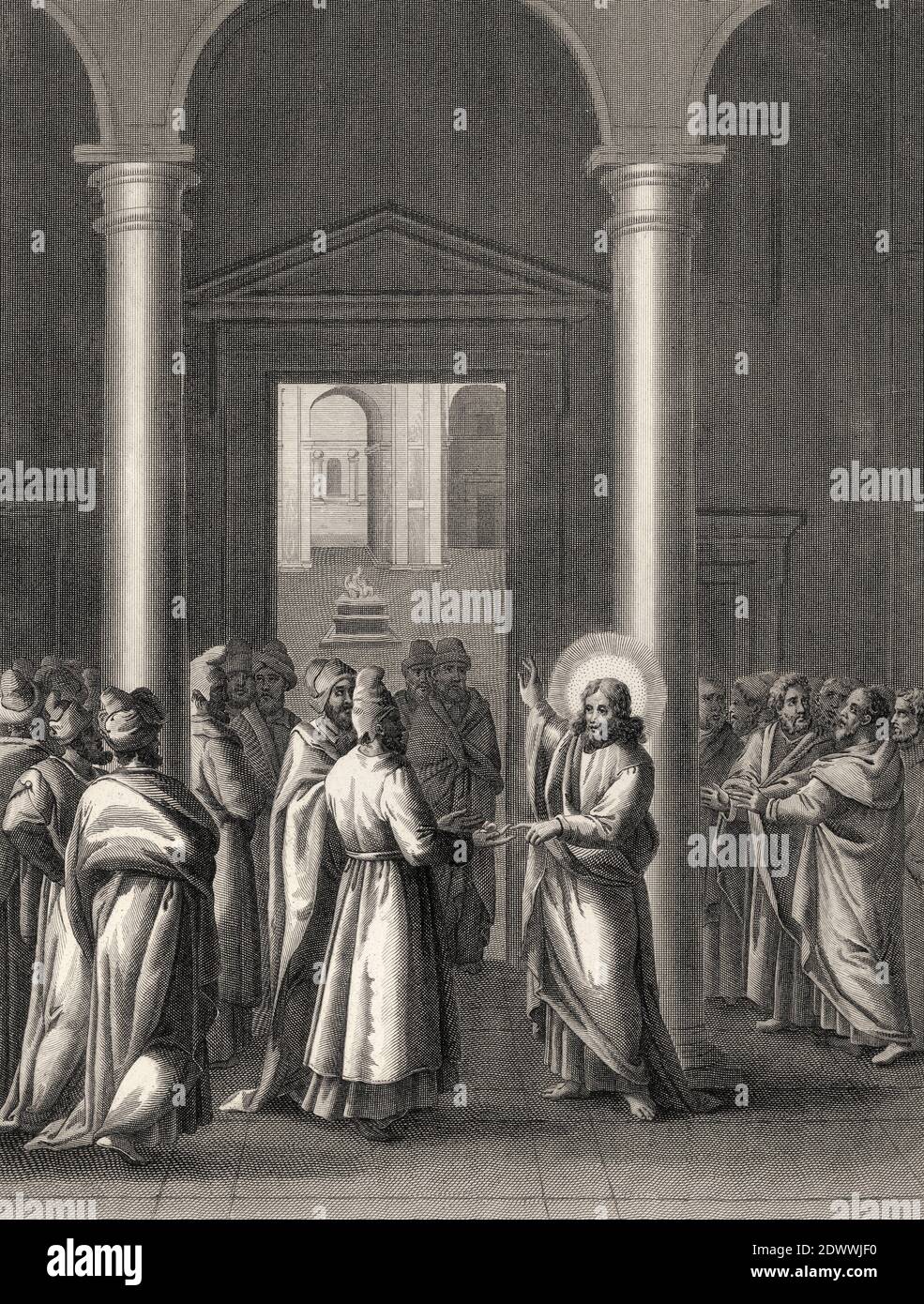 Render unto Caesar, the Tribute Money, Pharisees try to trap Jesus ...