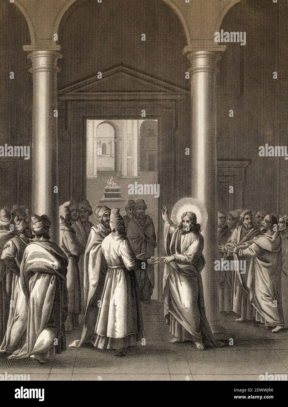 Render unto Caesar, the Tribute Money, Pharisees try to trap Jesus ...
