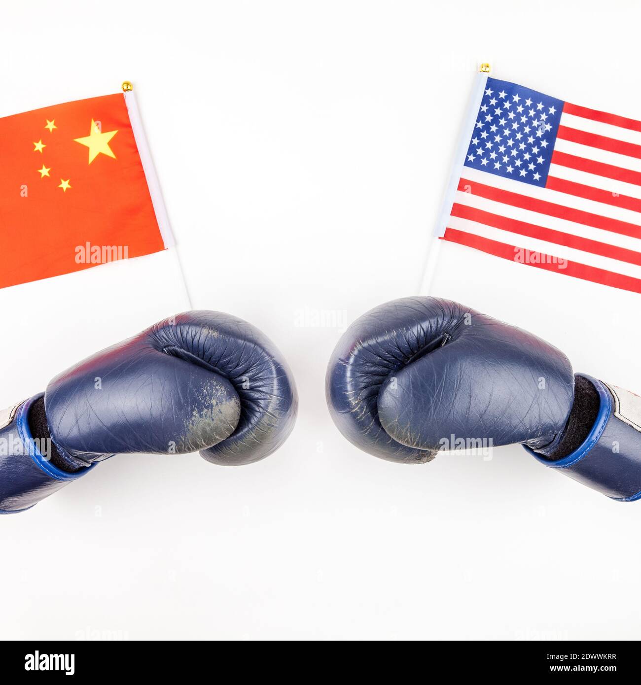 American flag boxing gloves Cut Out Stock Images & Pictures - Alamy