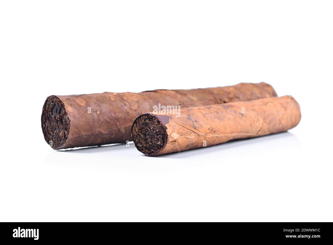 Two Cigars Cut Out Stock Images & Pictures - Alamy