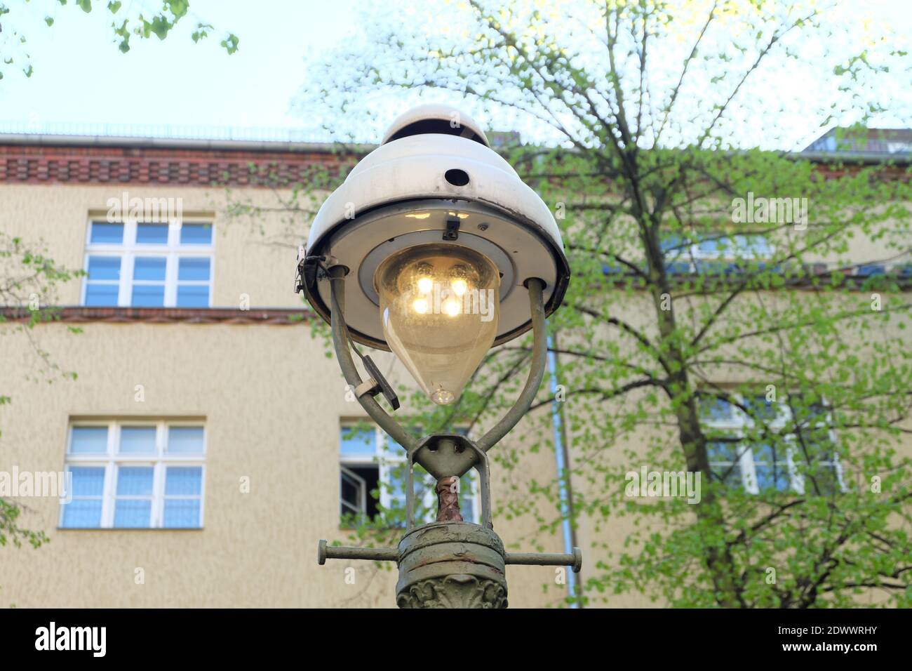 Gas street light, Charlottenburg, Berlin, 2020 Stock Photo - Alamy
