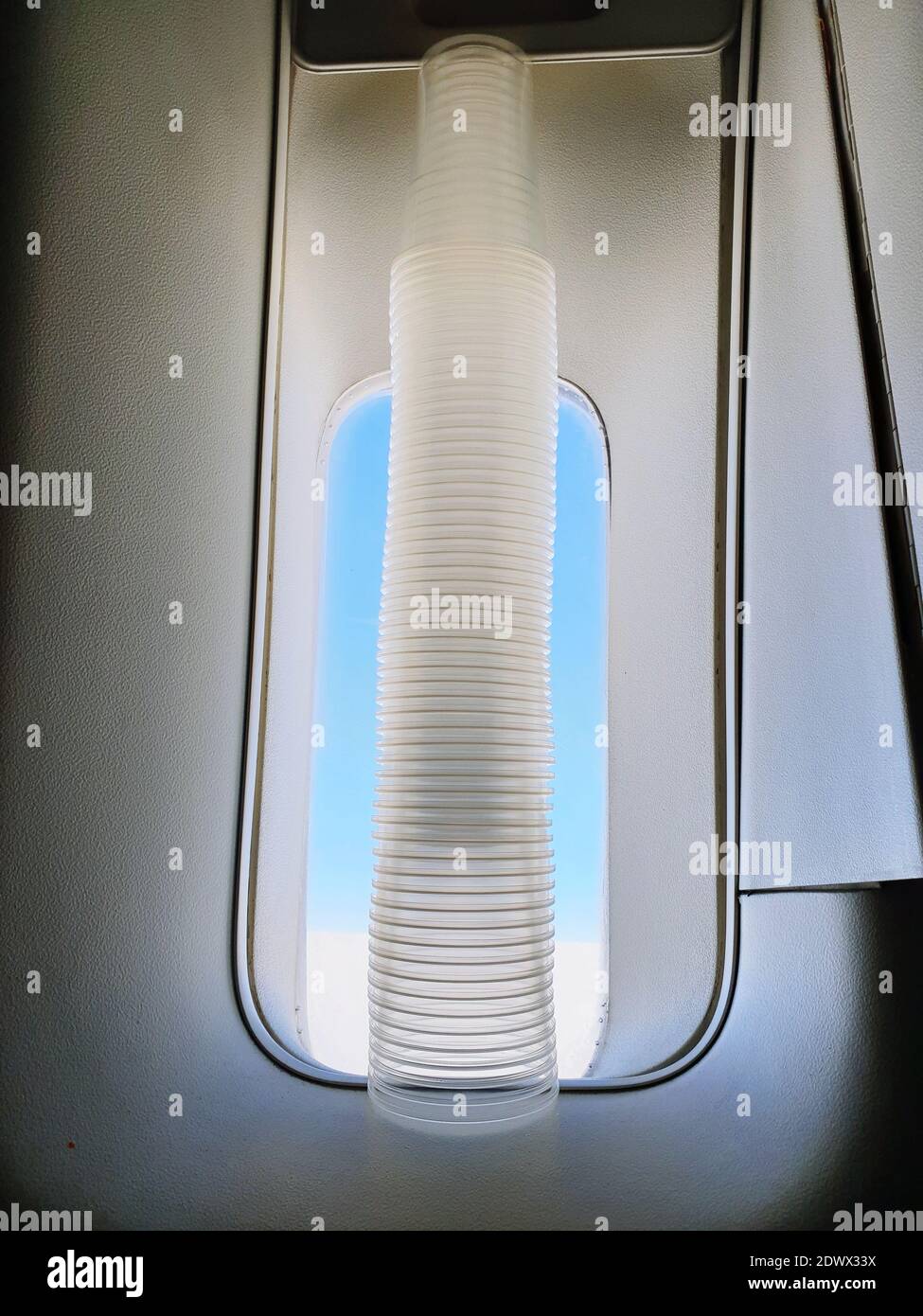 Oxygen mask airplane hi-res stock photography and images - Alamy