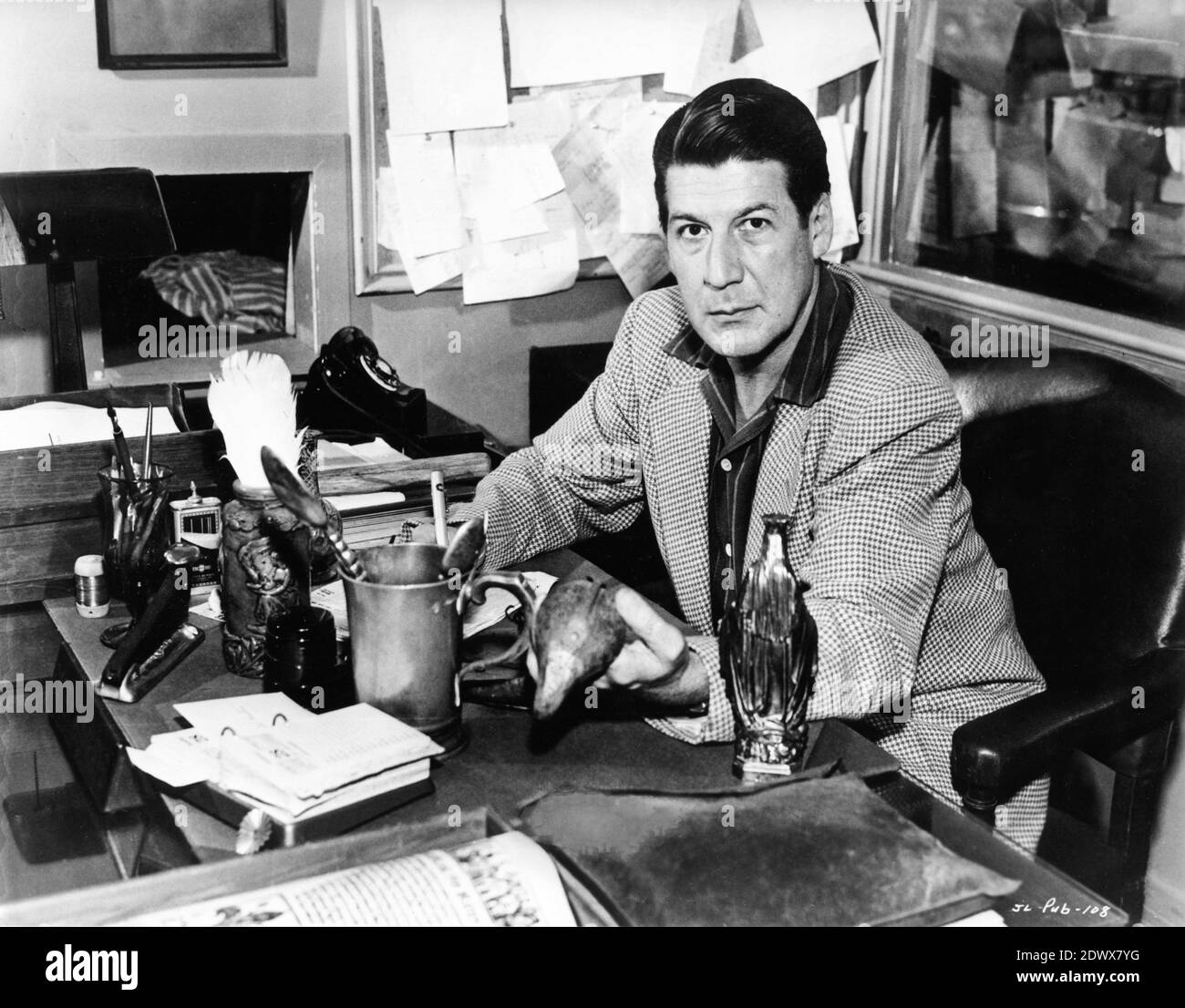 Property Chief / Set Decorator CASEY ROBERTS at work for INGRID BERGMAN ...