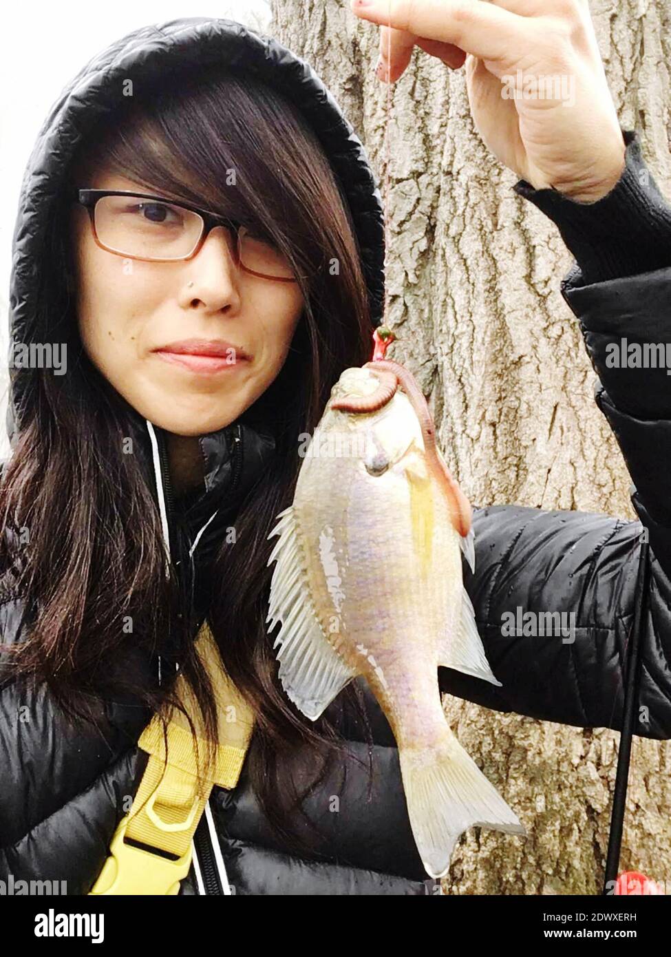 Woman with catch united states hi-res stock photography and images - Alamy