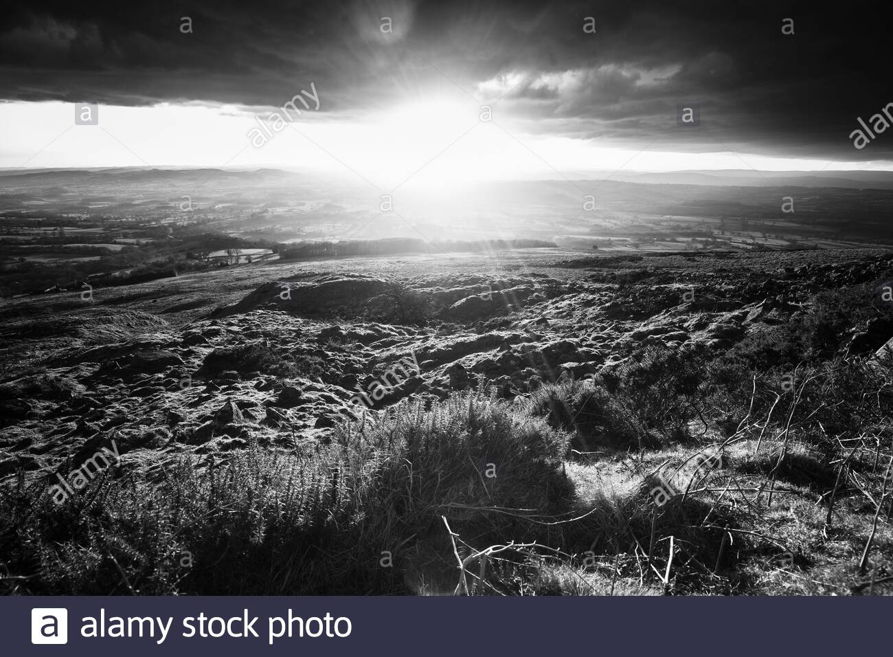 Aerial View Of Ludlow High Resolution Stock Photography and Images - Alamy