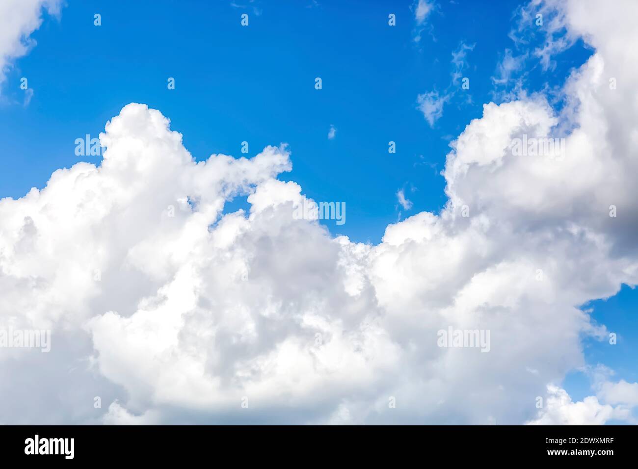Atmosphere of clouds with blue sky. Blue sky with clouds background ...