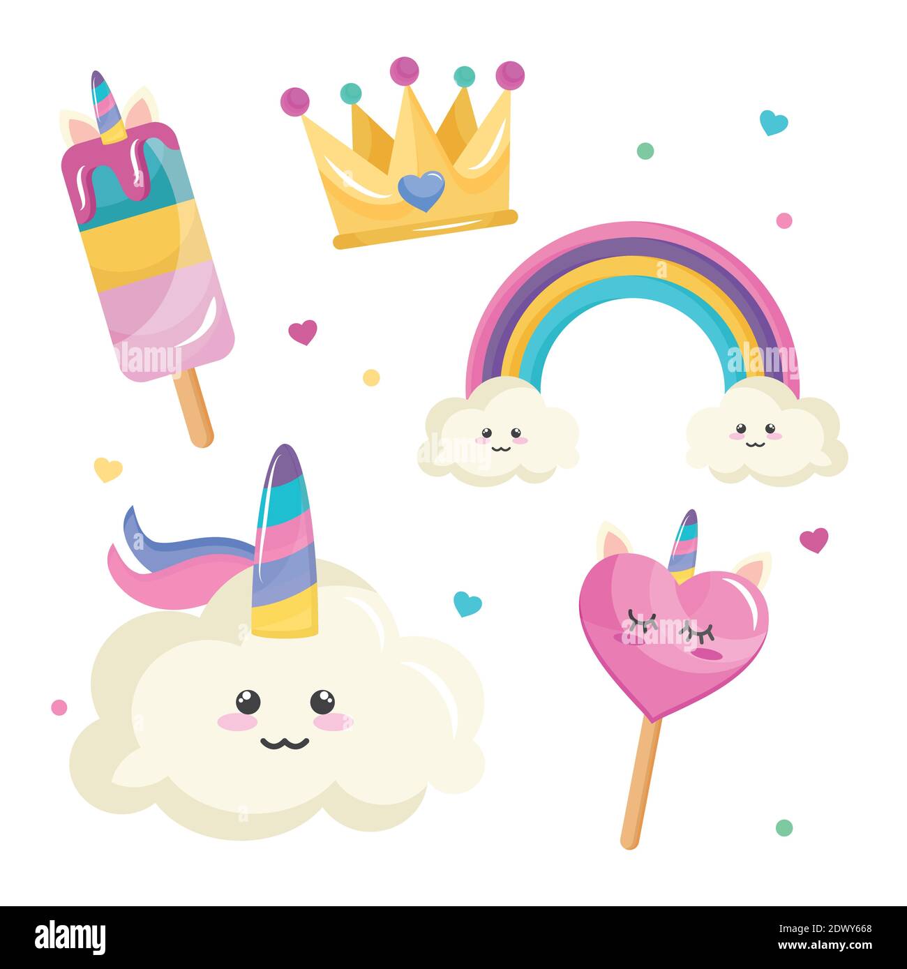 Five horned Stock Vector Images - Alamy