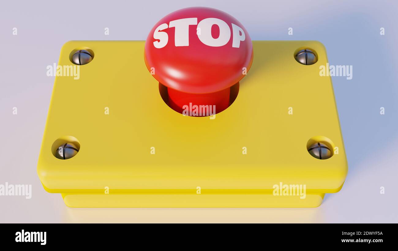 Push button emergency stop switch hi-res stock photography and images ...