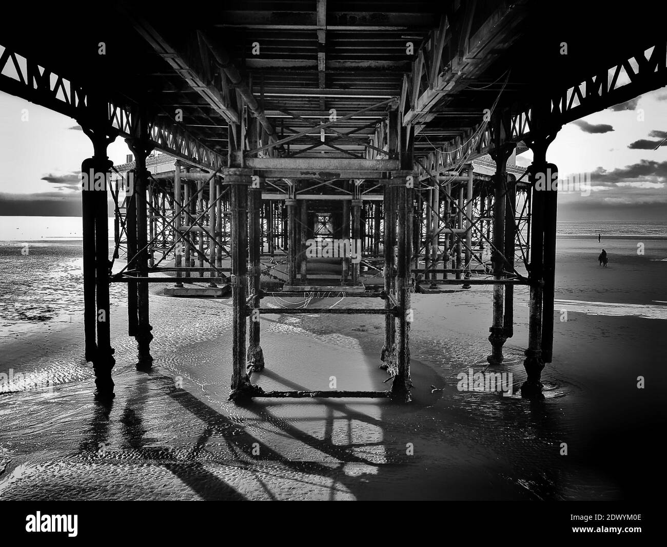 Blackpool architecture Black and White Stock Photos & Images - Alamy