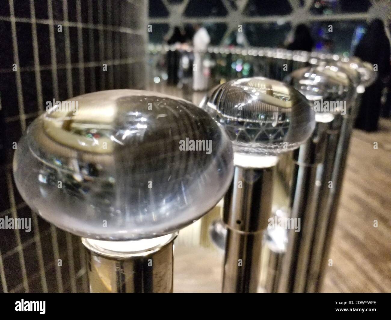 Silver bollards hi-res stock photography and images - Alamy