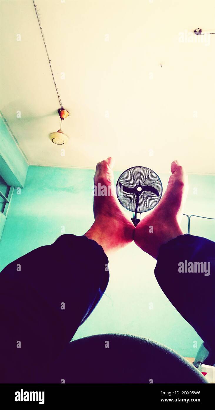 Fan Leg High Resolution Stock Photography and Images - Alamy