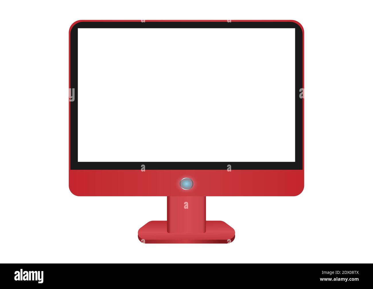 Close Up Computer Monitor Screen Cut Out Stock Images & Pictures - Alamy