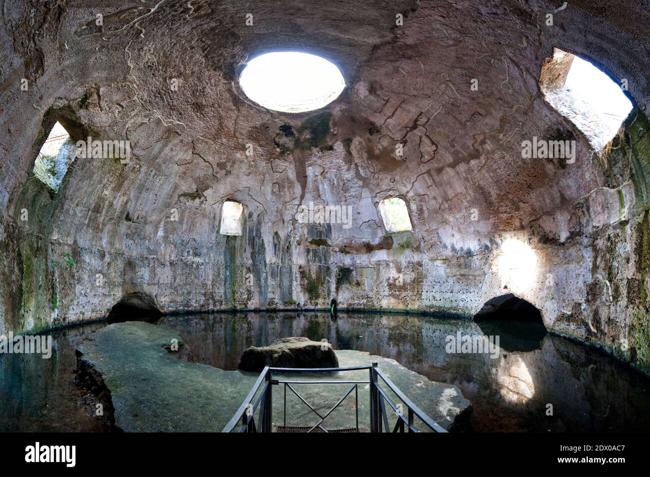 Ruins of ancient Roman Thermae, Baia, Campi Flegrei (Phlegraean Fields ...
