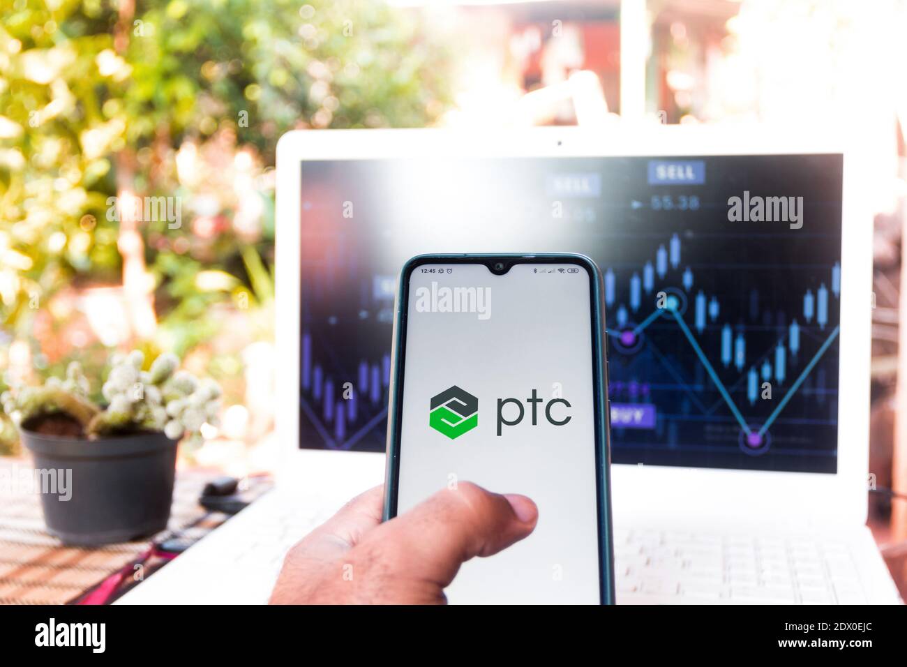 Ptc technology logo hi-res stock photography and images - Alamy