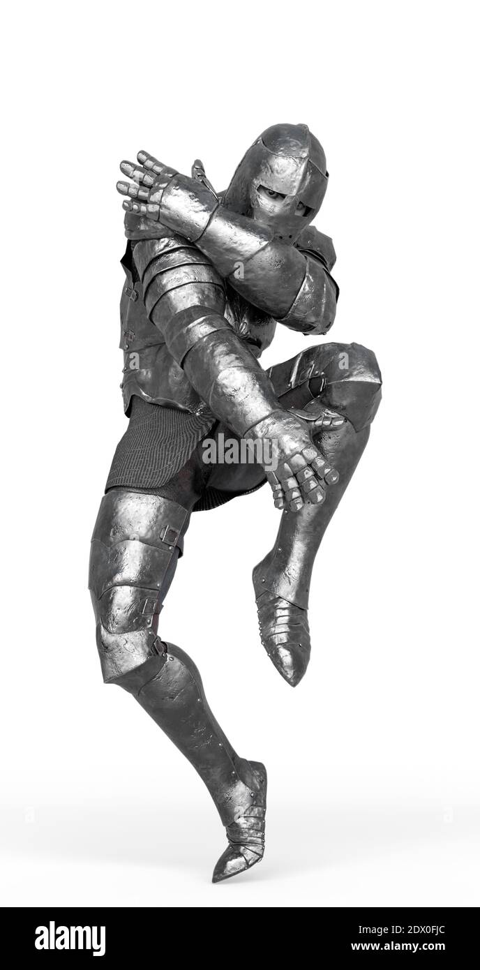Knight Armor Helmet Illustration High Resolution Stock Photography and ...