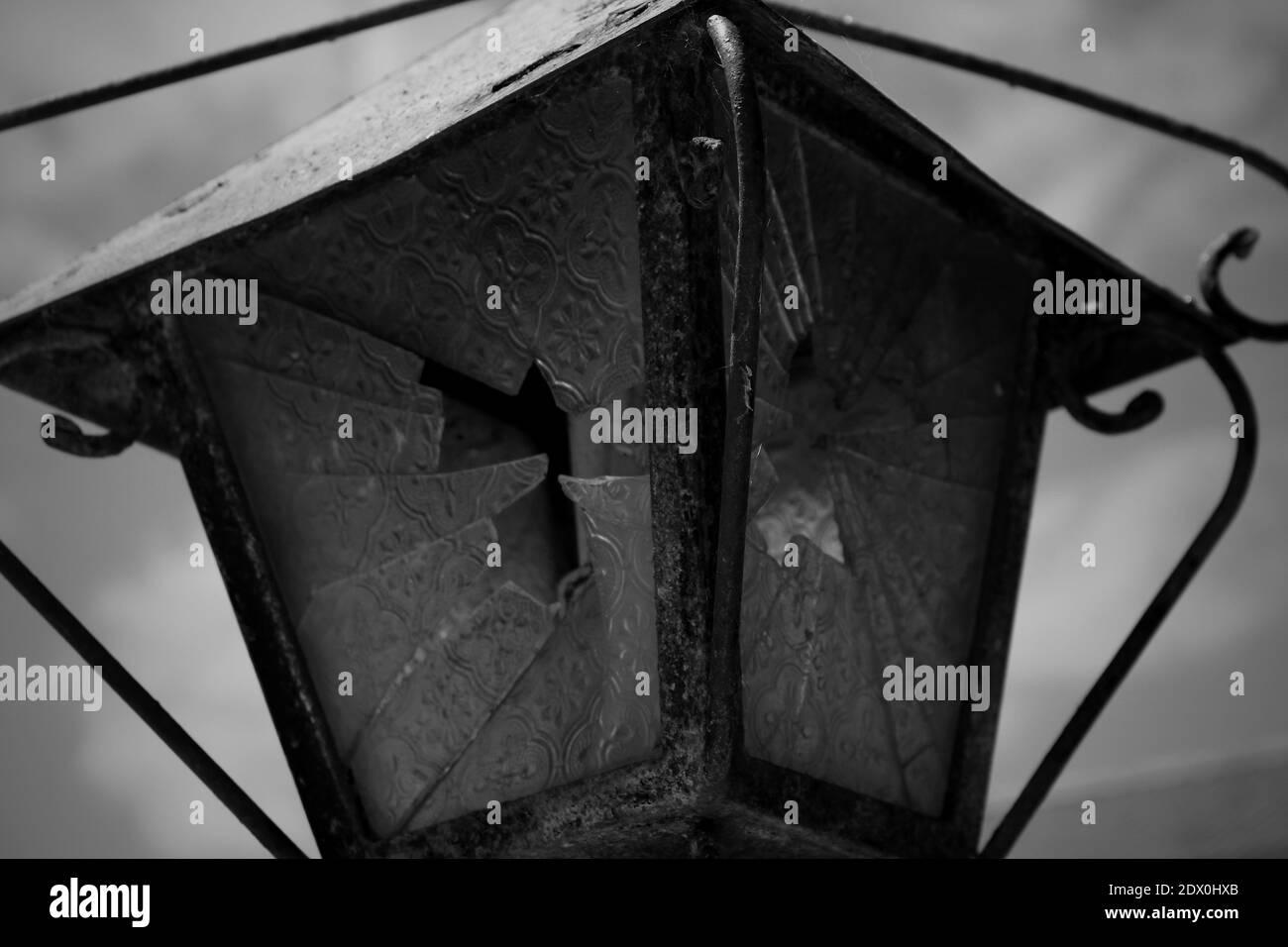 Broken lamp fixture hi-res stock photography and images - Alamy