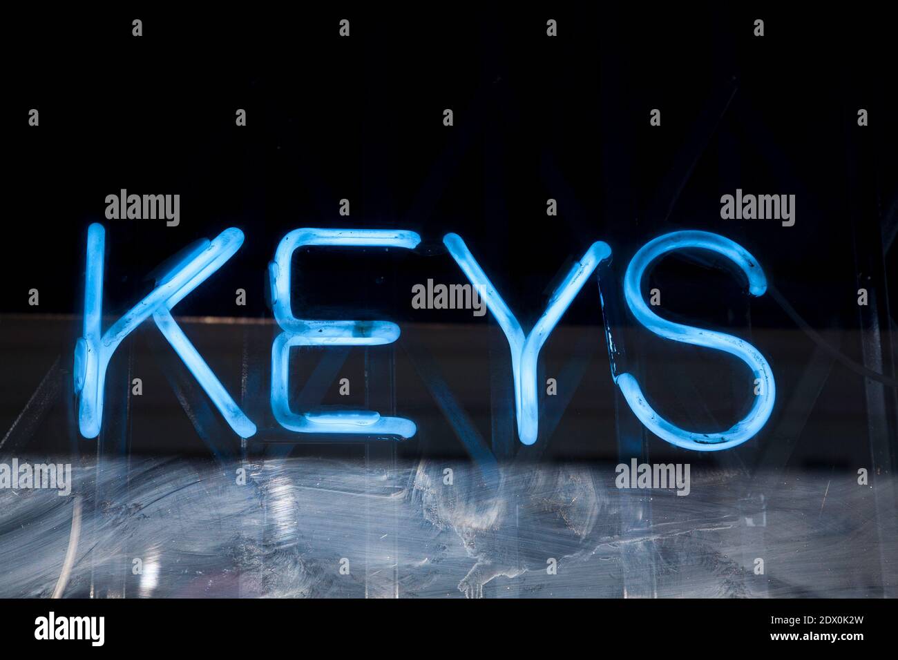 Neon Lights In The Dark High Resolution Stock Photography and Images ...