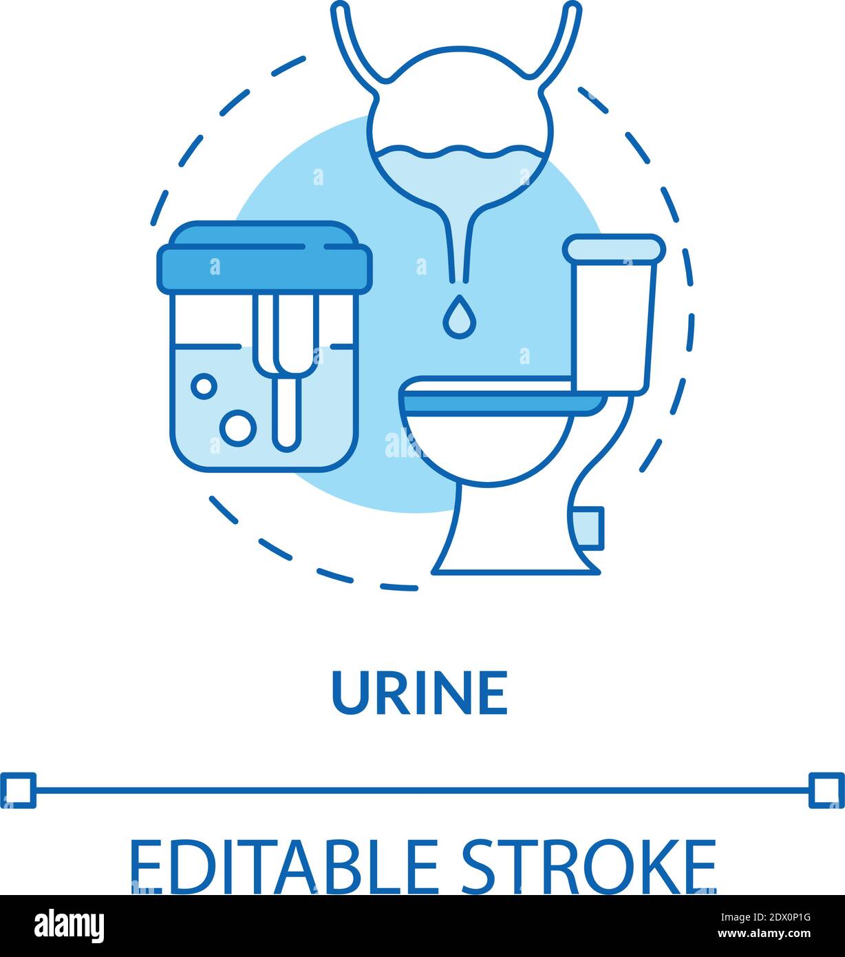 Urine concept icon Stock Vector Image & Art - Alamy