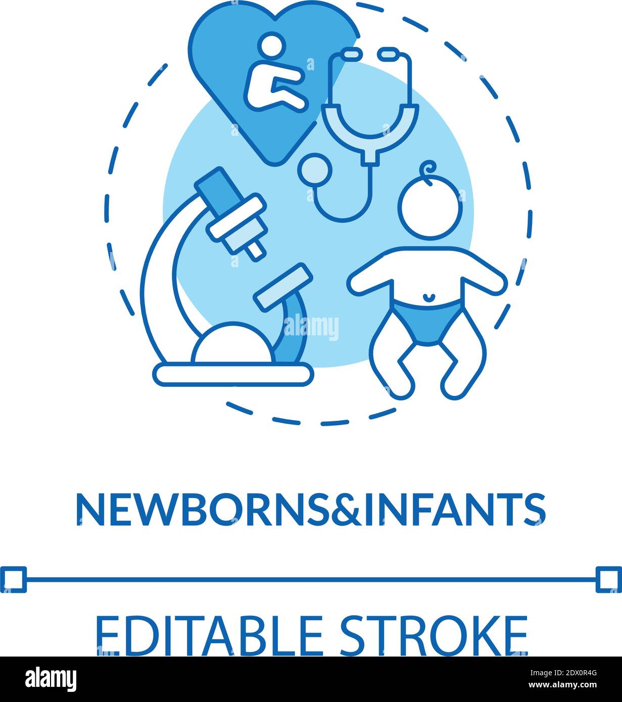 Newborn infants hospital Stock Vector Images - Alamy