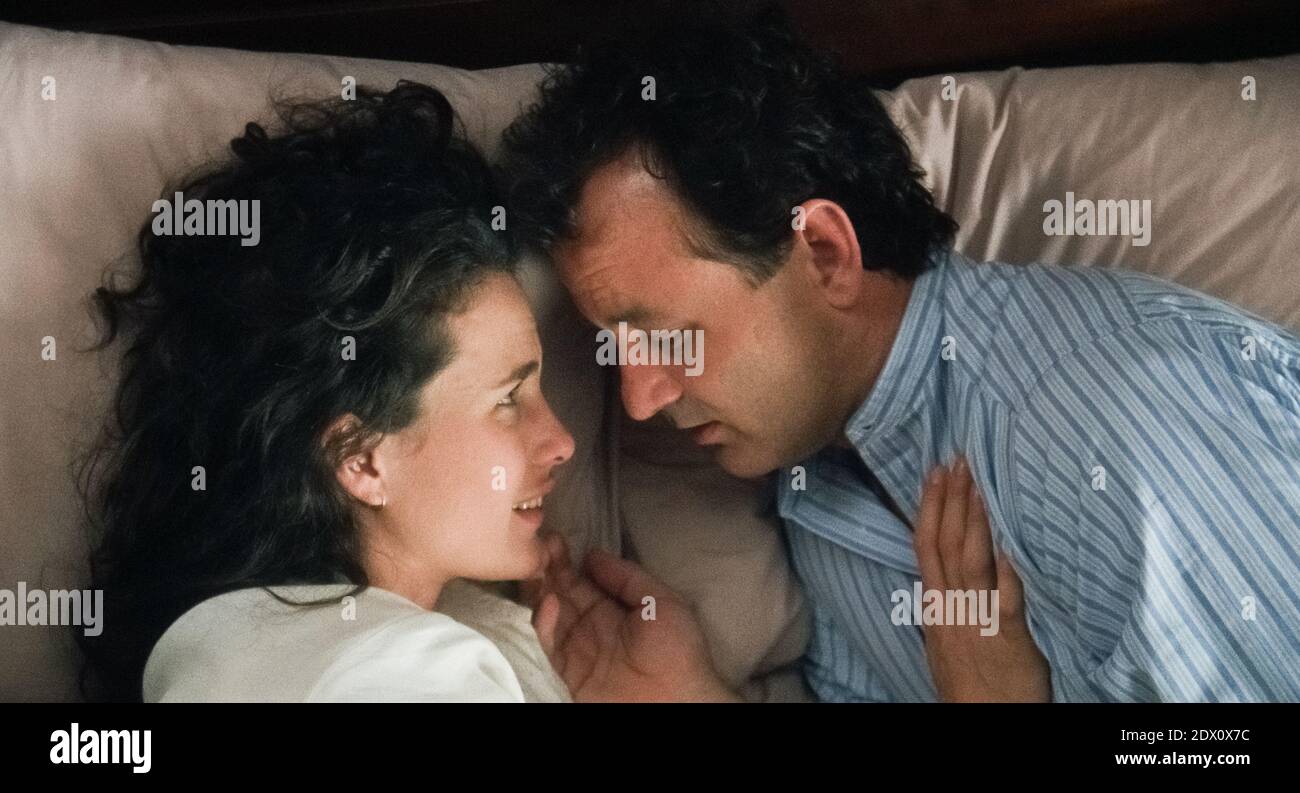 USA. Bill Murray and Andie MacDowell in a scene from the ©Columbia ...