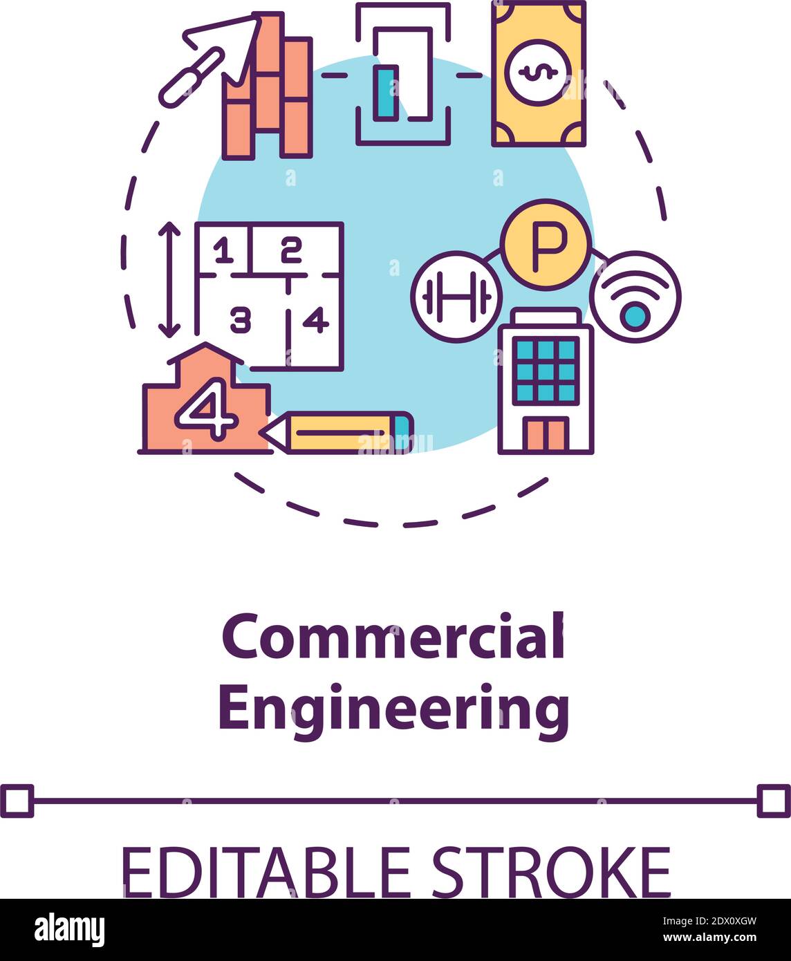 Commercial engineering Stock Vector Images - Alamy