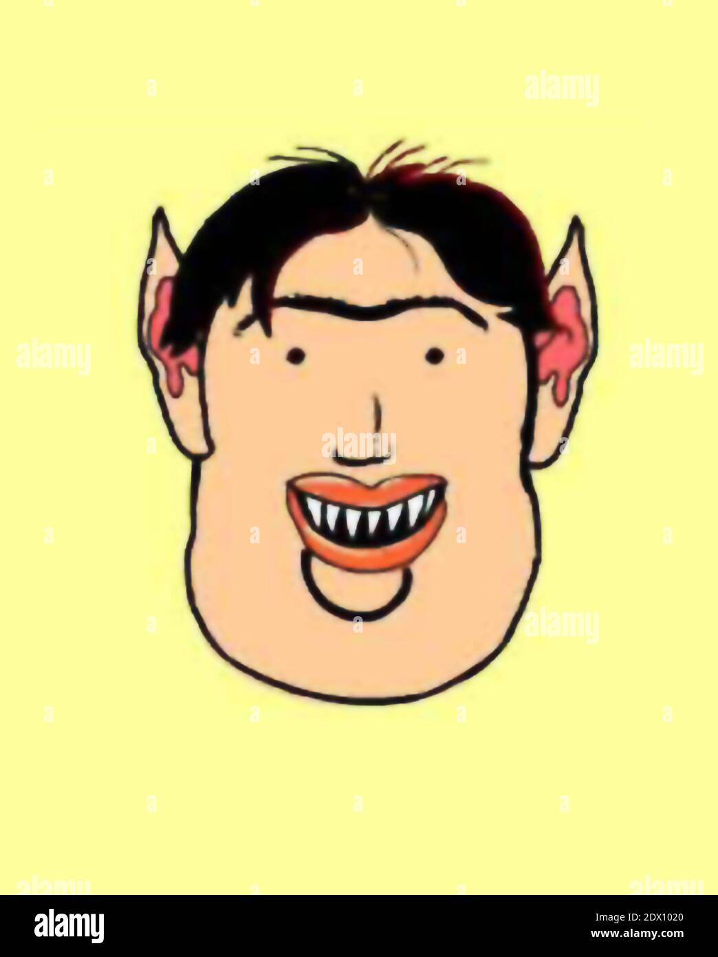 Vampire cartoon hi-res stock photography and images - Alamy