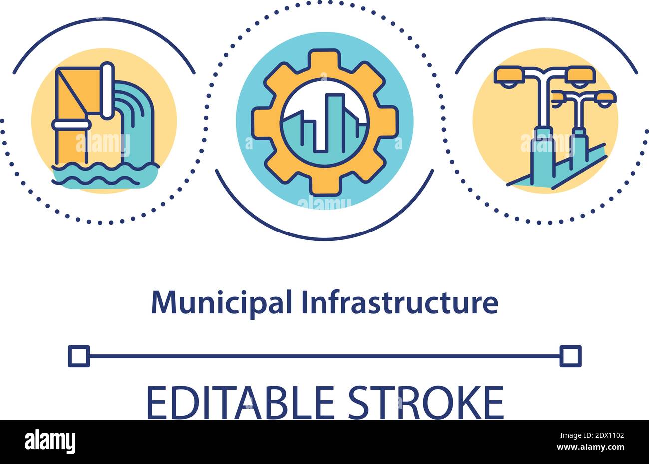 Municipal infrastructure concept icon Stock Vector Image & Art - Alamy Municipal infrastructure concept icon Stock Vector Image & Art - Alamy