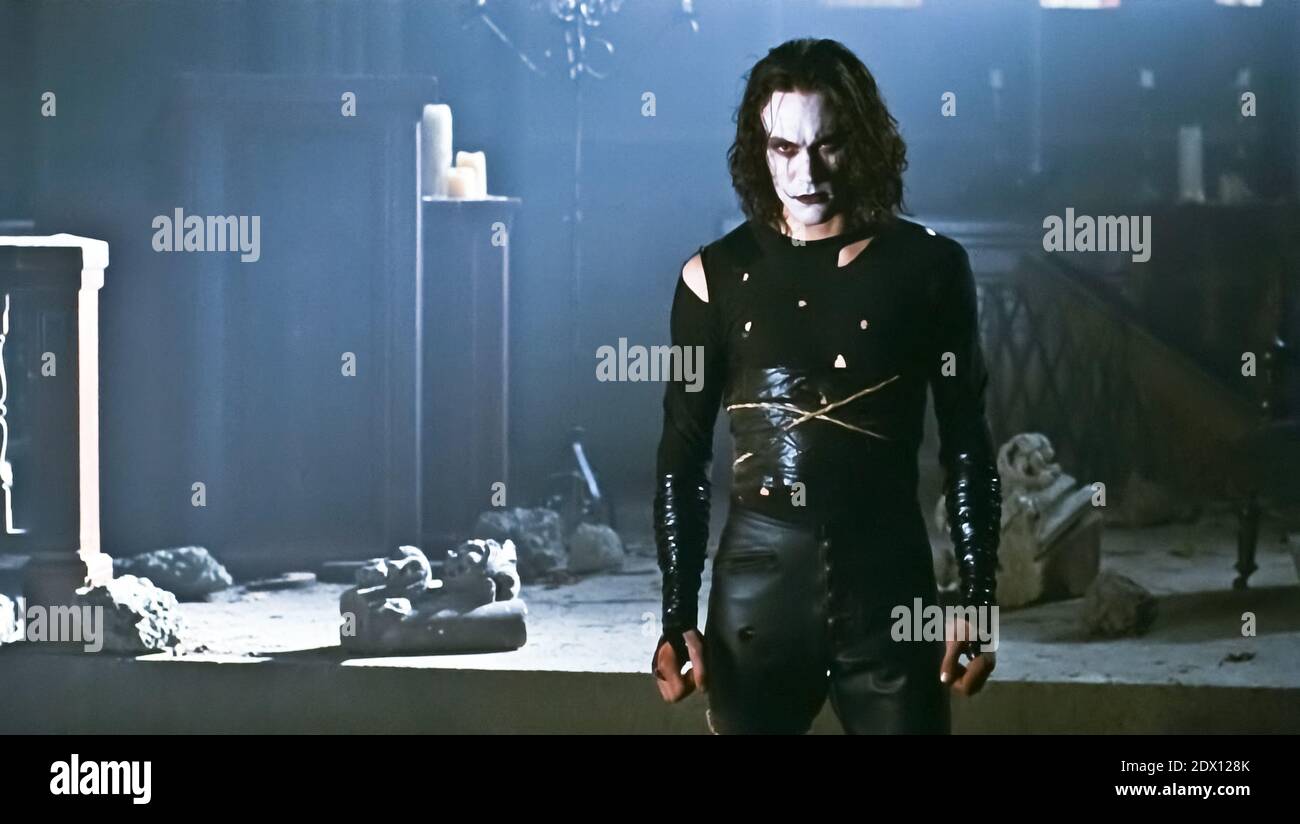 USA. Brandon Lee in a scene from the ©Miramax film: The Crow (1994 ...