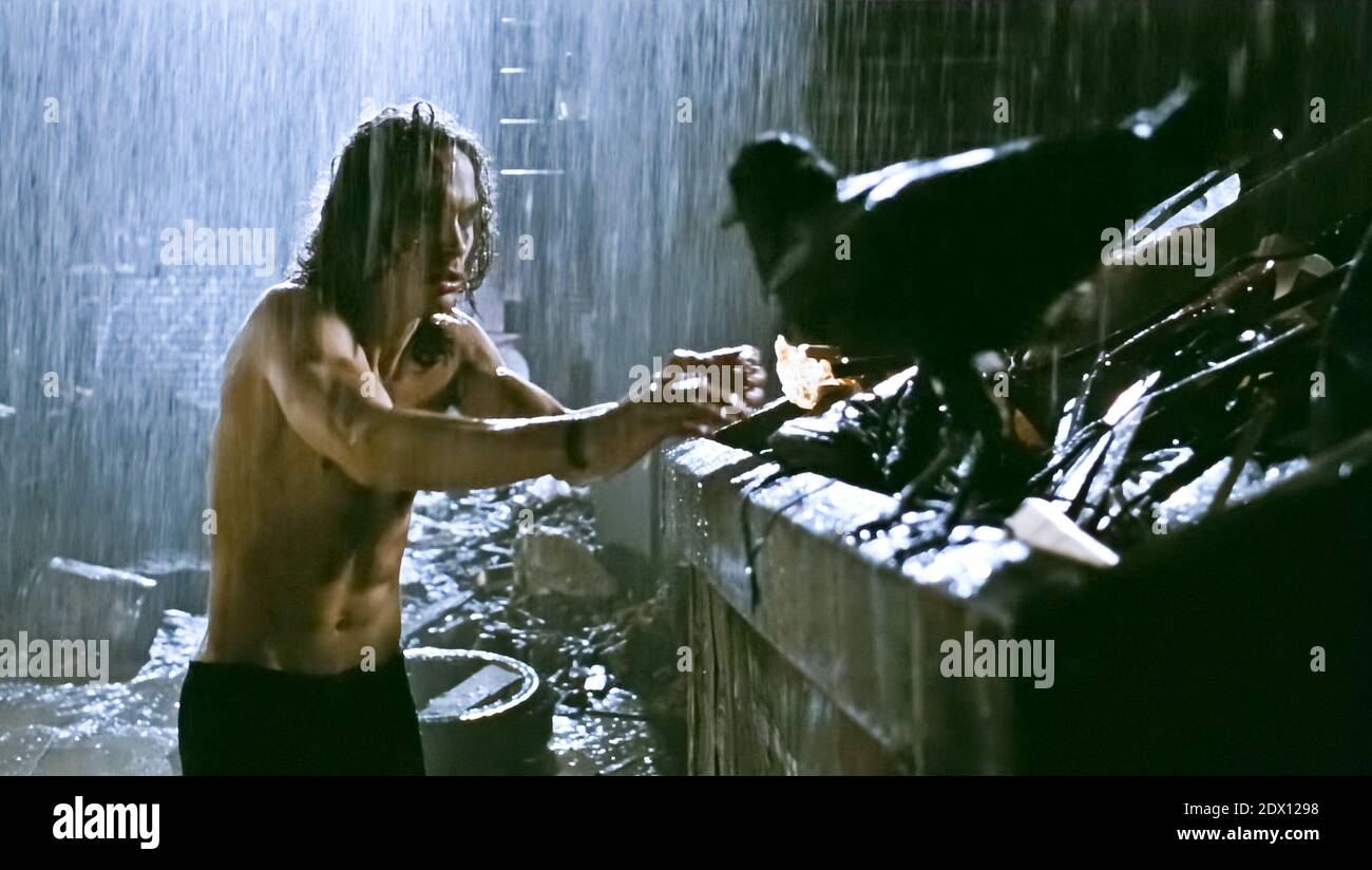 USA. Brandon Lee in a scene from the ©Miramax film: The Crow (1994 ...