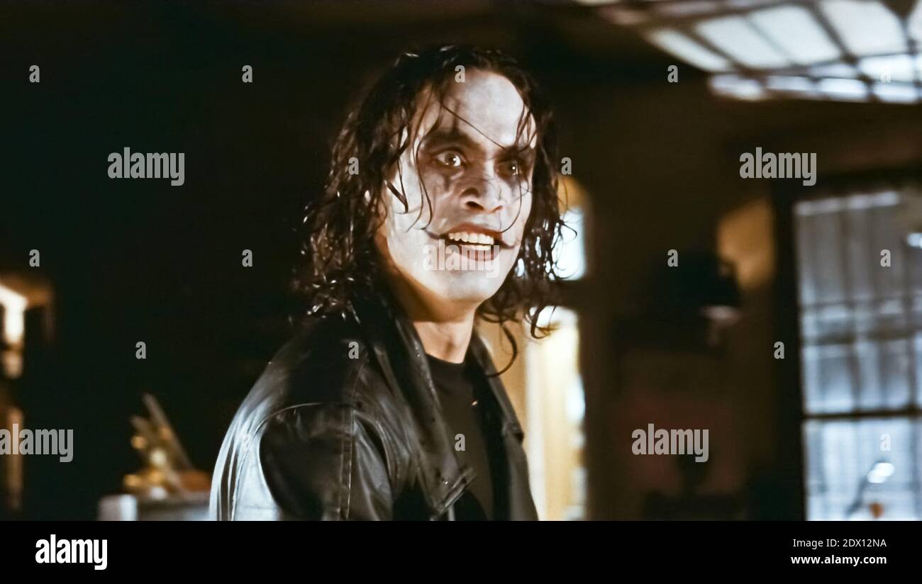 USA. Brandon Lee in a scene from the ©Miramax film: The Crow (1994 ...